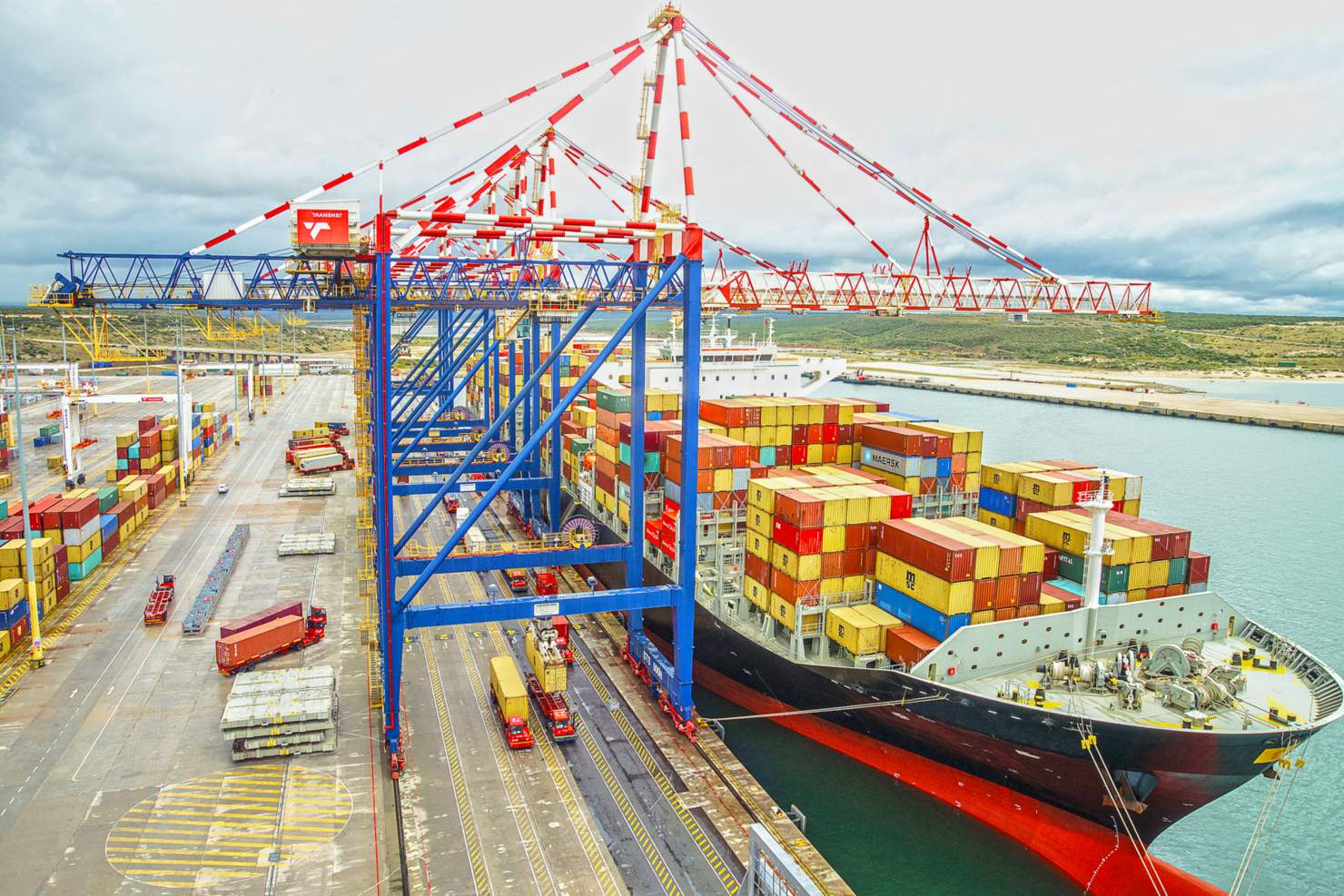 8 millions d’euros d’investissement dans un portique à conteneurs ...